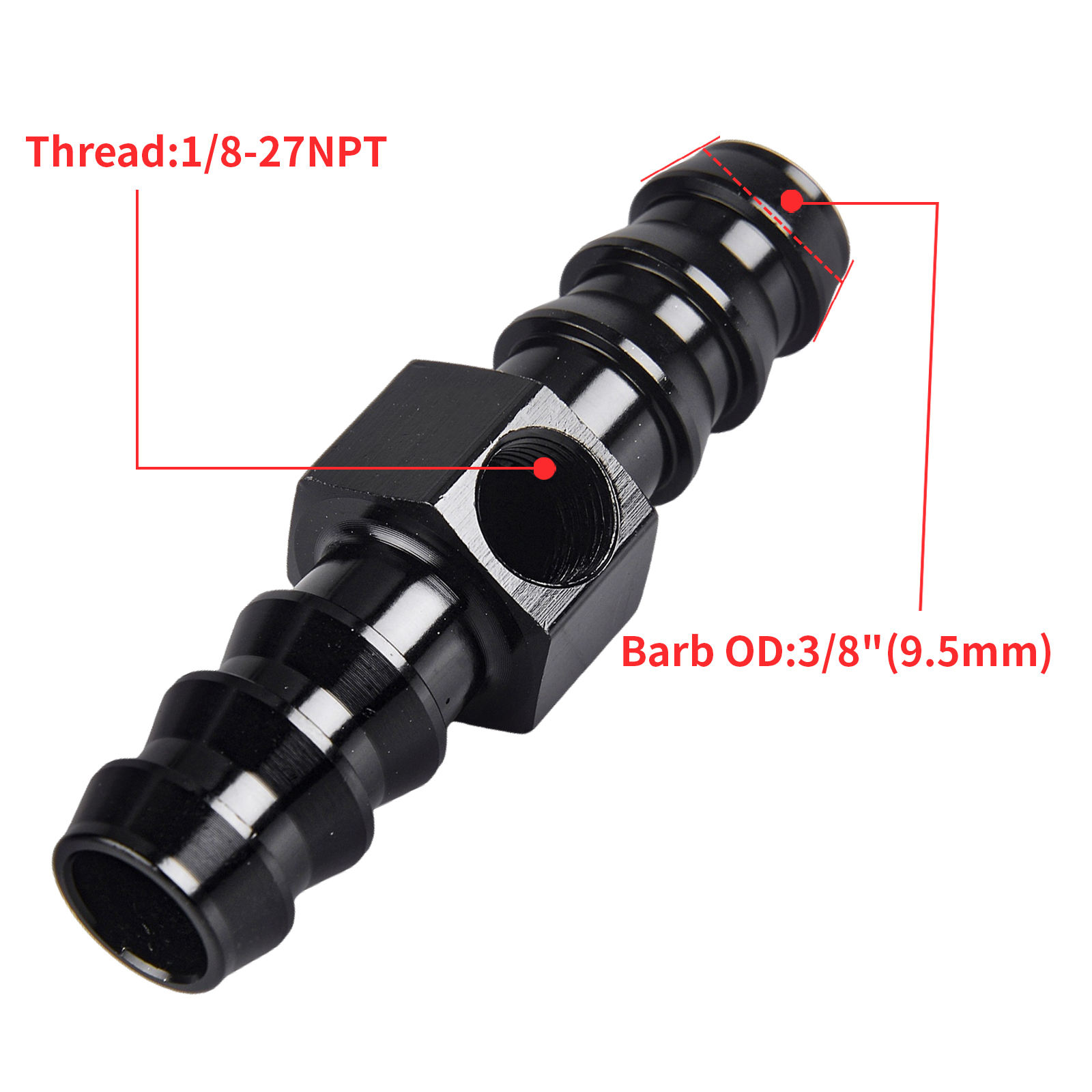 Aluminum Hose Barb - MinChen Auto Parts